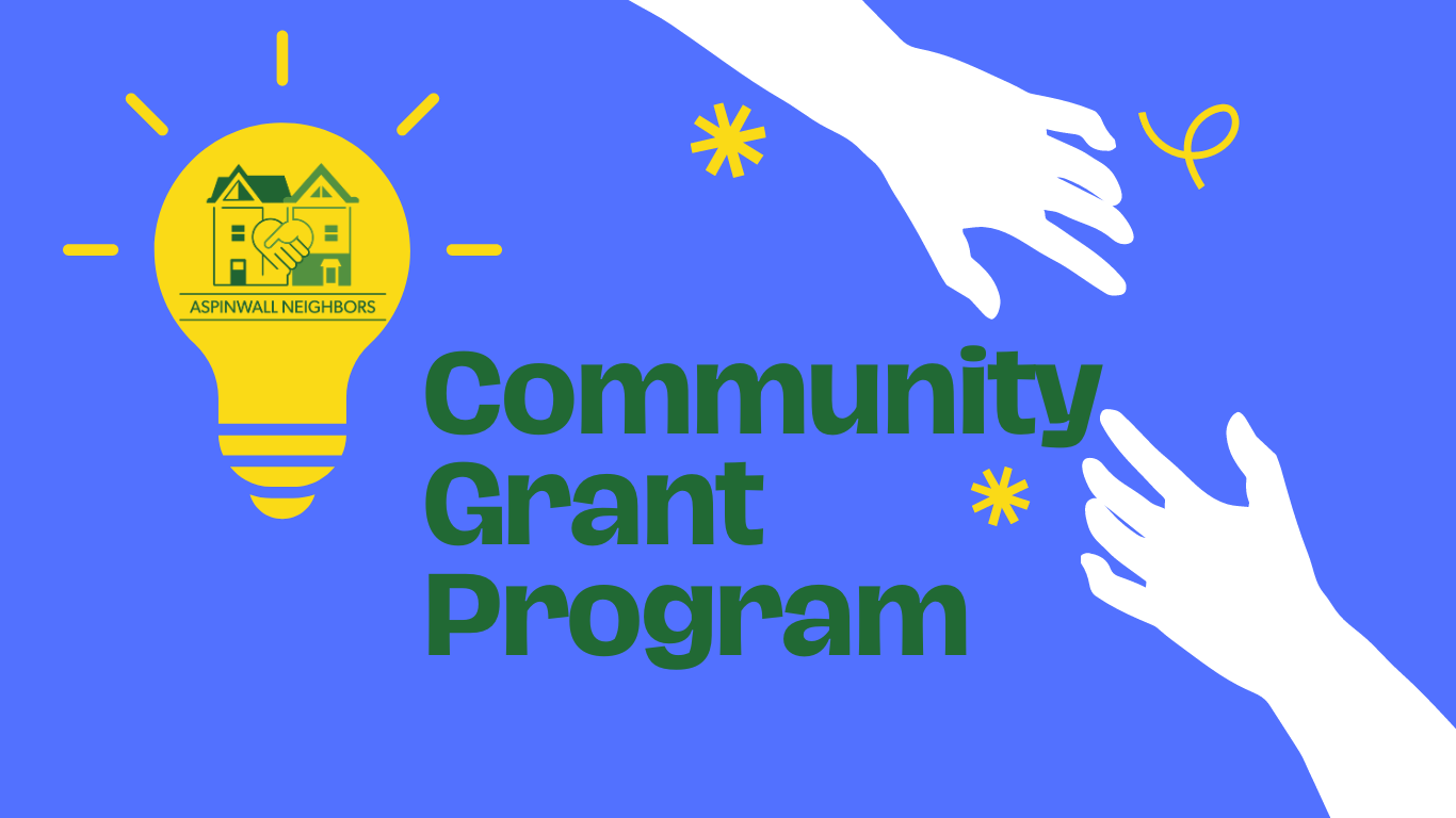 Aspinwall Neighbors Community Grant Program
